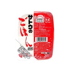サトウのごはん パックごはん 新潟県産コシヒカリ 200g(Japanese Sato no Gohan Packaged Rice - Niigata Koshihikari Rice ...